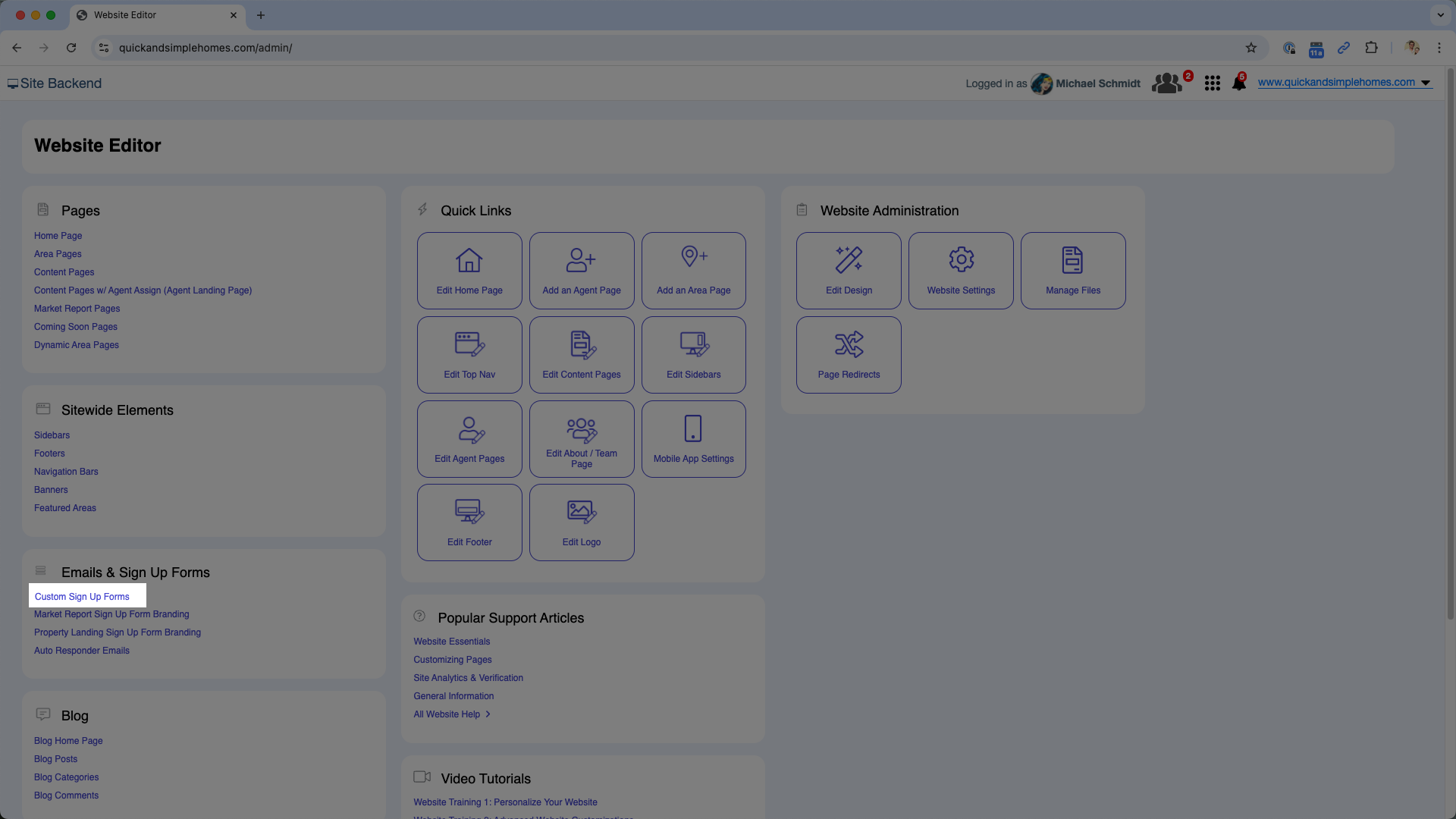 Custom Capture Forms